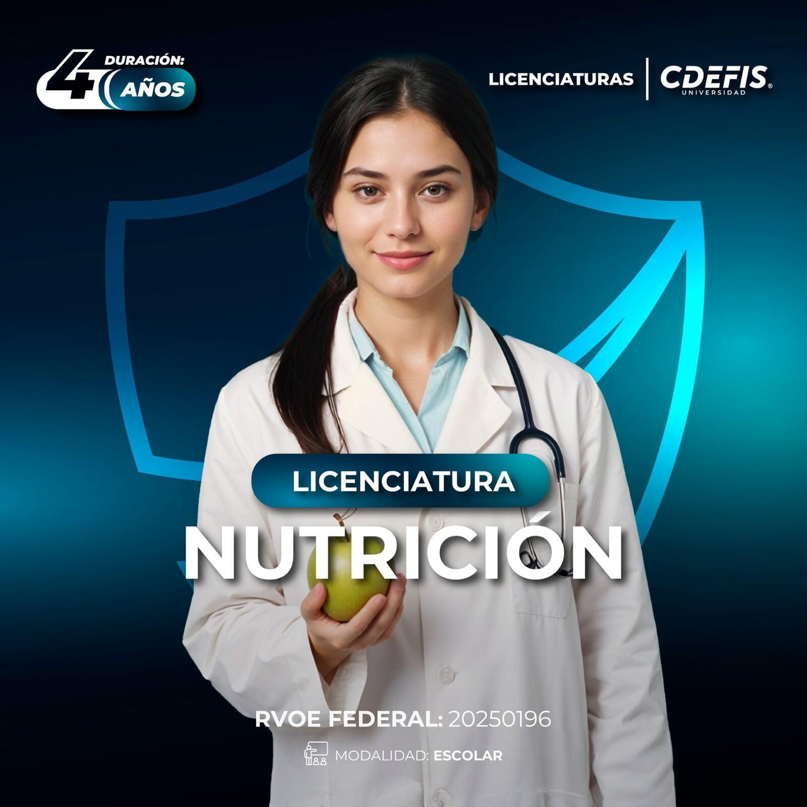 Licenciatura Escolarizada - Nutrición